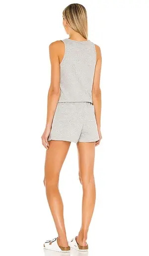 BOBI Supreme Jersey Romper - Heather Grey