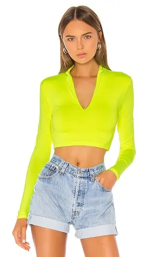 Neon Green Crop