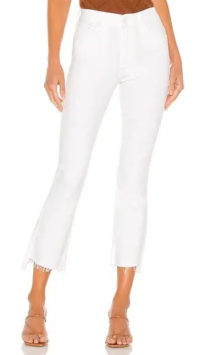 MOTHER Insider Crop Step Fray Jeans - Fairest Of Them All