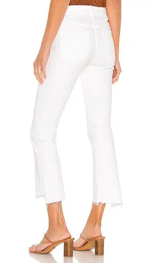MOTHER Insider Crop Step Fray Jeans - Fairest Of Them All