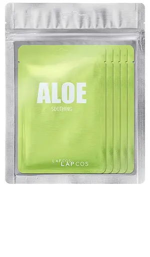 LAPCOS Aloe Daily Skin Mask 5 Pack - N,a