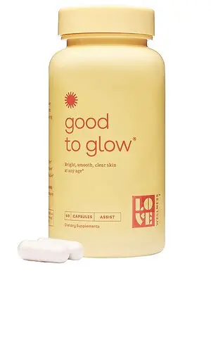 LOVE WELLNESS Good To Glow: Skin Radiance Support