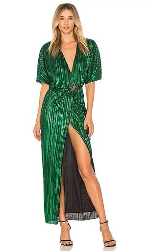 House Of Harlow 1960 X Sabrina Dress - Emerald