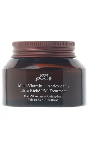 100% PURE Multi-vitamin + Antioxidants Ultra Riche Pm Treatment - N,a