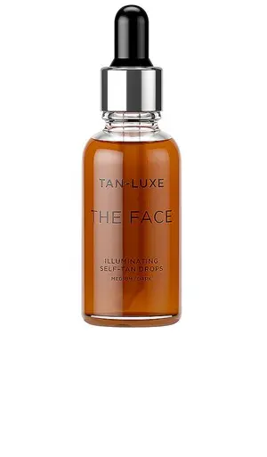 Tan-luxe The Face Illuminating Self-tan Drops In Medium / Dark - Medium,dark
