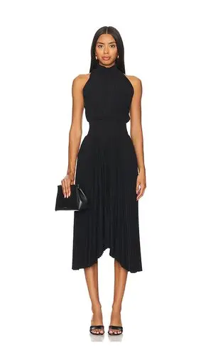 A.L.C. Renzo Midi Dress - Black