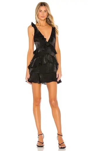House Of Harlow 1960 X Eva Mini Dress - Noir