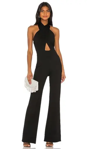 Amanda Uprichard X Zahara Jumpsuit - Black