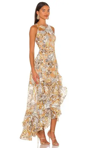 BRONX BANCO Bronx And Banco Sicilia Ruffle Dress