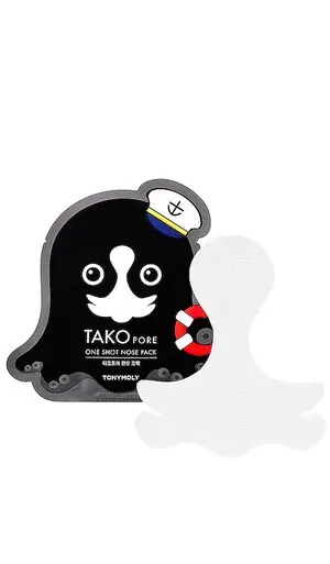 TONYMOLY Tako Pore One Shot Nose Pack 5 Pack
