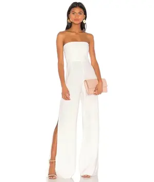 NOOKIE Glamour Jumpsuit White