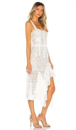 BRONX AND BRONCO Tiffany Blanc Dress - White