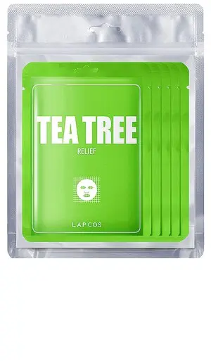 LAPCOS Tea Tree Derma Mask 5 Pack - N,a
