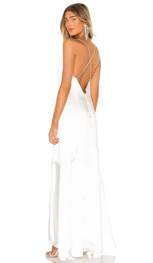 ELLIATT Aisle Maxi Gown - White