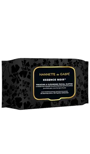 NANNETTE DE GASPE Nannette De Gaspe Treating & Cleansing Cloths In Black. N,a