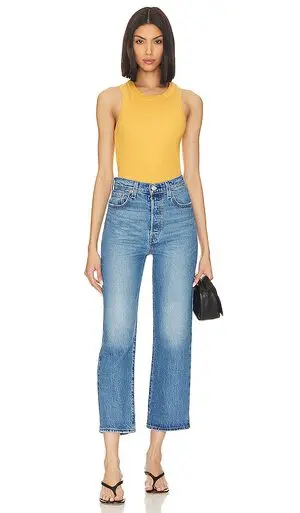 LEVI'S Ribcage Straight Ankle