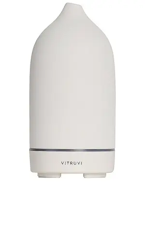 VITRUVI Stone Diffuser - White