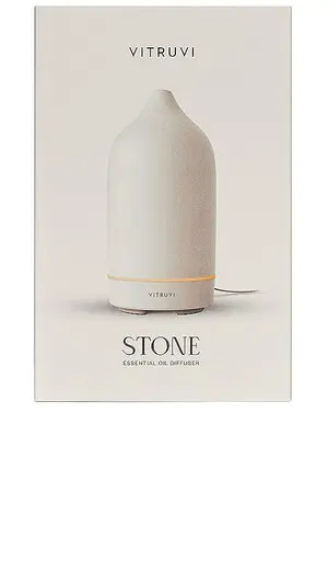 VITRUVI Stone Diffuser - White