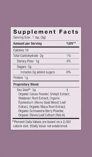 MOON JUICE Sex Dust - N,a