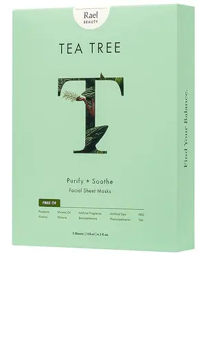 RAEL Tea Tree Oil Mask 5 Pack Set - N,a