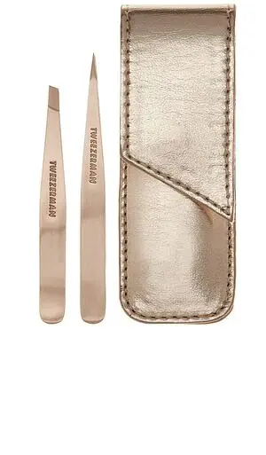 TWEEZERMAN Petite Tweeze Set - Rose Gold