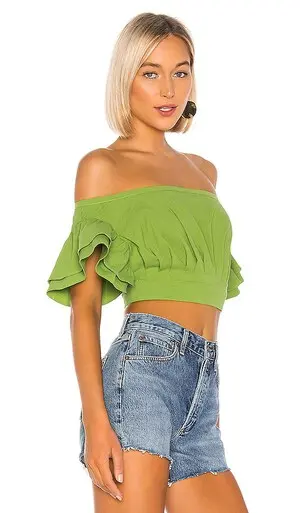 L'academie The Claude Top In Green