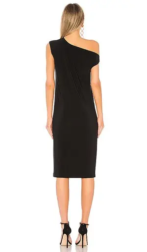 Norma Kamali Drop Shoulder Sleeveless Dress