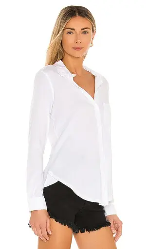 BOBI Light Weight Jersey Button Down