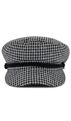 Brixton Fiddler Cap Dusk Black