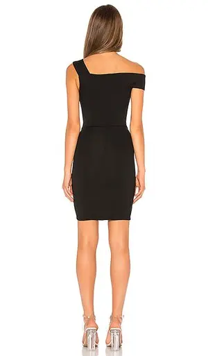 Superdown Fallon Asymmetrical Mini Dress