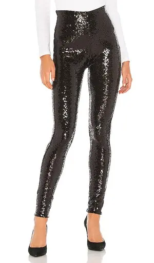 Commando Sequin Leggings - Black