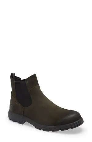 UGG Men's Ugg Biltmore Waterproof Chelsea Boot Dark Olive Suede