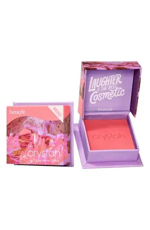 BENEFIT COSMETICS Wanderful World Silky Soft Powder Blush Crystah Mini