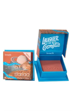 BENEFIT COSMETICS Wanderful World Silky Soft Powder Blush Starlaa Mini
