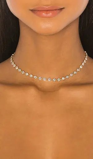 Gold Plated Choker Necklaces