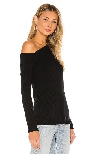 Michael Lauren Maples Long Sleeve Top