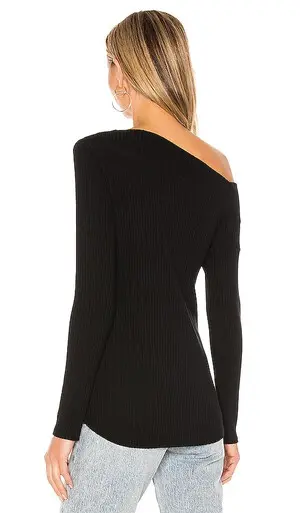 Michael Lauren Maples Long Sleeve Top