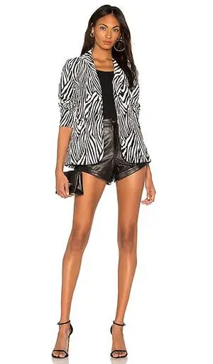 Lpa Leather Relaxed Cuff Shorts