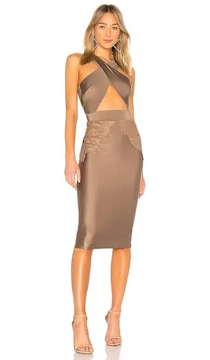 Taupe Midi Dresses