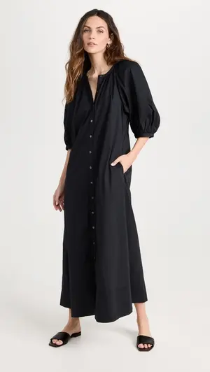 Staud Vincent Maxi Dress - Black