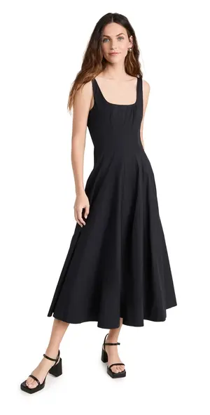 Staud Scoop Neck Day Dresses