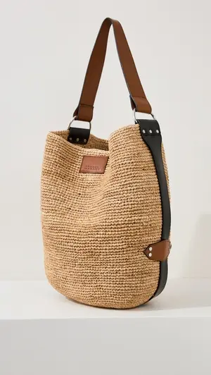 Isabel Marant Bayia Raffia Tote Bag