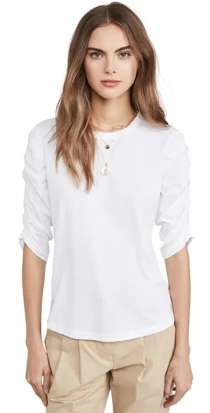 Veronica Beard Curved Hem T-shirts For Women