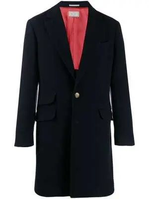 Brunello Cucinelli Single-breasted Cashmere Coat