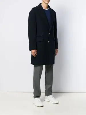 Brunello Cucinelli Single-breasted Cashmere Coat