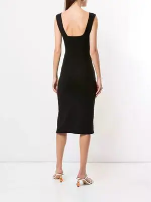 REFORMATION Cassi Stretch-fit Midi-dress