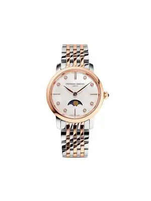 FREDERIQUE CONSTANT Classics Slimline Ladies Moonphase 30mm - White