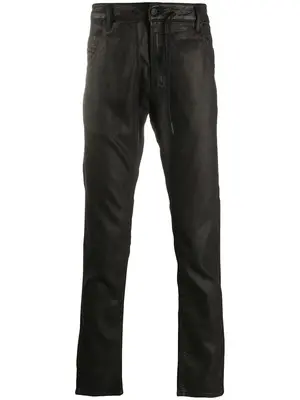 DIESEL® Krooley Low-rise Slim-fit Jeans - Black