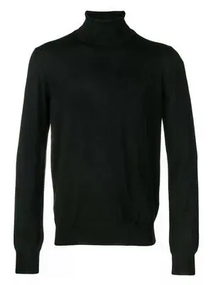 BARBA NAPOLI Roll-neck Sweater - Black
