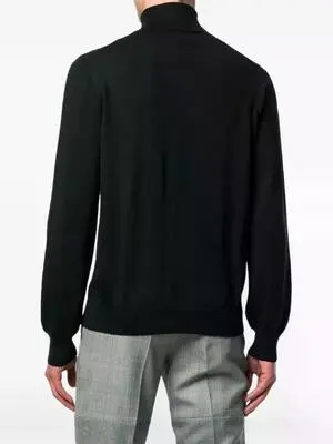 BARBA NAPOLI Roll-neck Sweater - Black